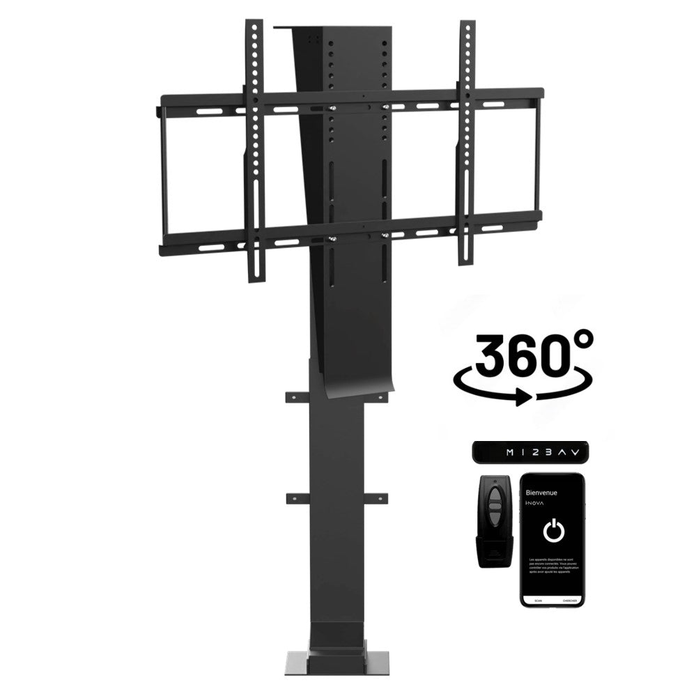 Support tv motorisé orientable iFlex360 pour TV 32"-75" | Achetez un ...